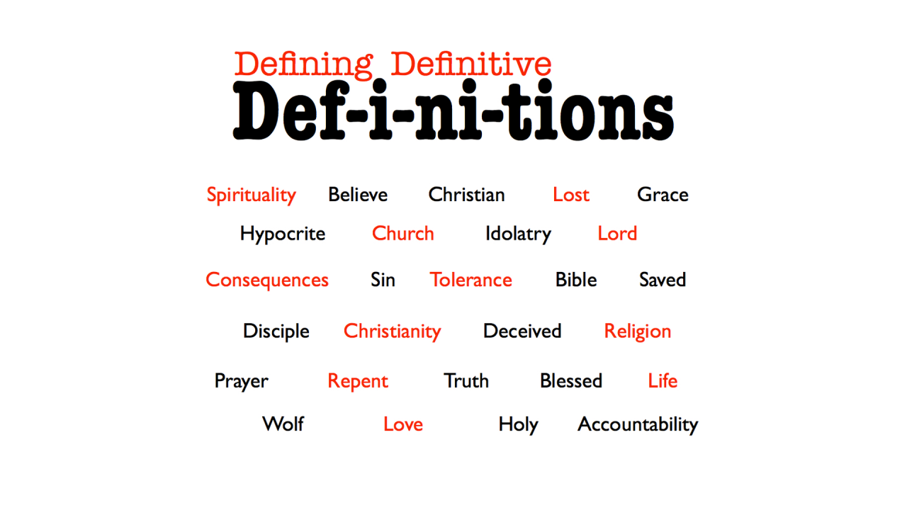 DEFINITIONS | THE BRIDGE